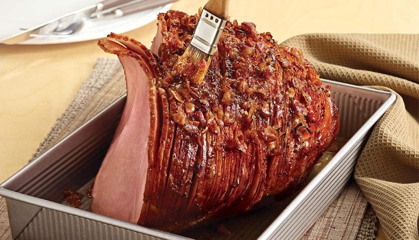 Bacon-Glazed Ham Recipe | Smithfield Foodservice
